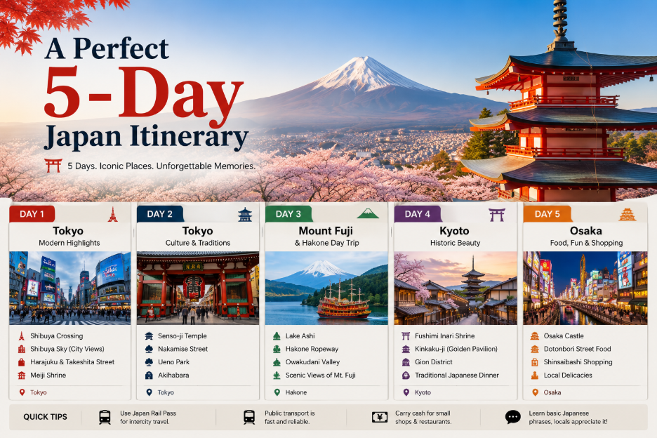 5 Days in Japan: The Ultimate First-Timer’s Travel Guide – Jaunt